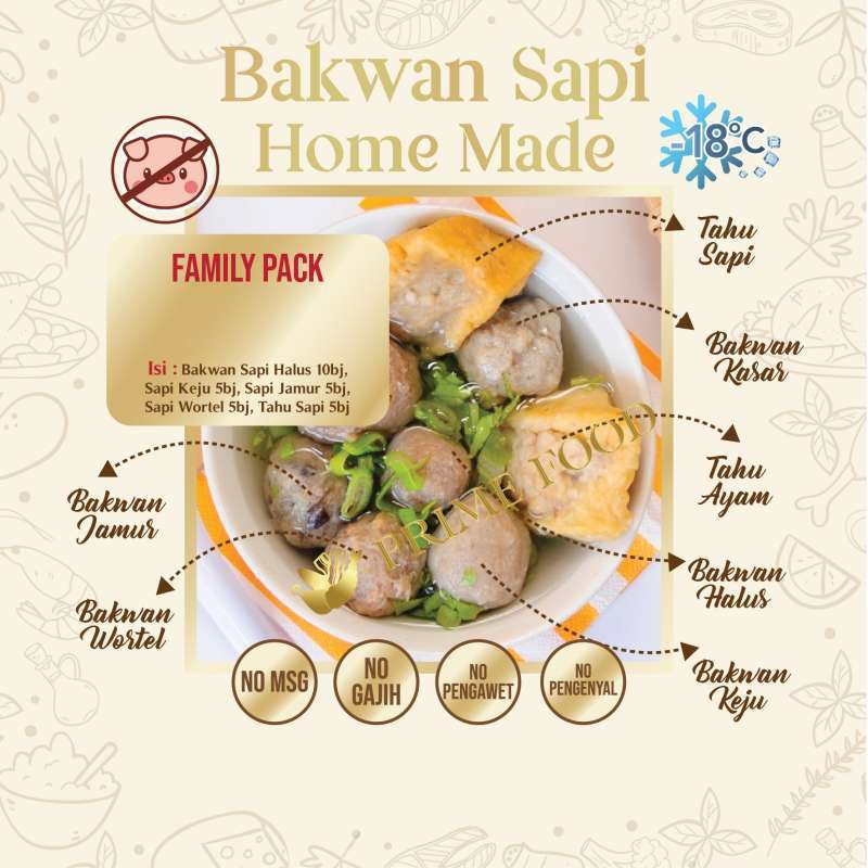 Promo Bakwan Sapi Kasar Diskon 11% Di Seller Primefood - Dukuh Kupang ...
