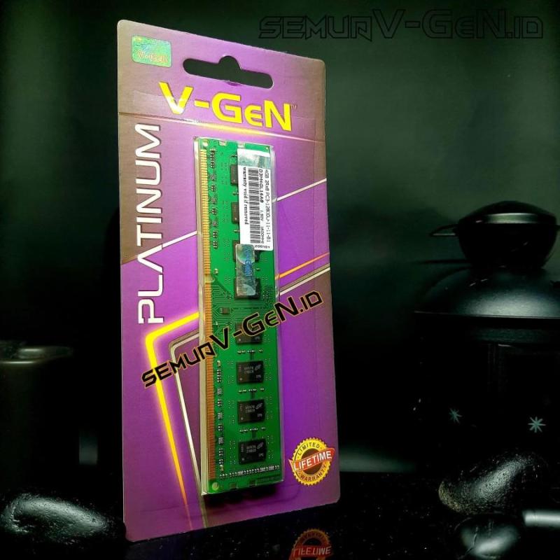 Jual Ddr3 4gb Pc-12800/1600mhz RAM Pc/komputer V-gen Longdimm Platinum ...