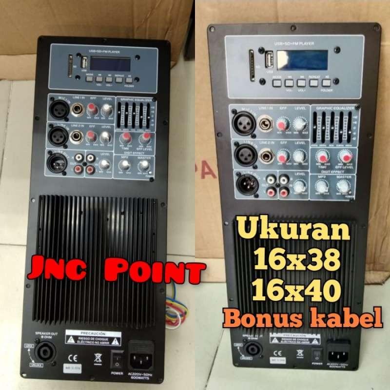 Promo Mesin Speaker Aktif/Power Kit Aktif Import 600-1000 Watt 16X38 ...