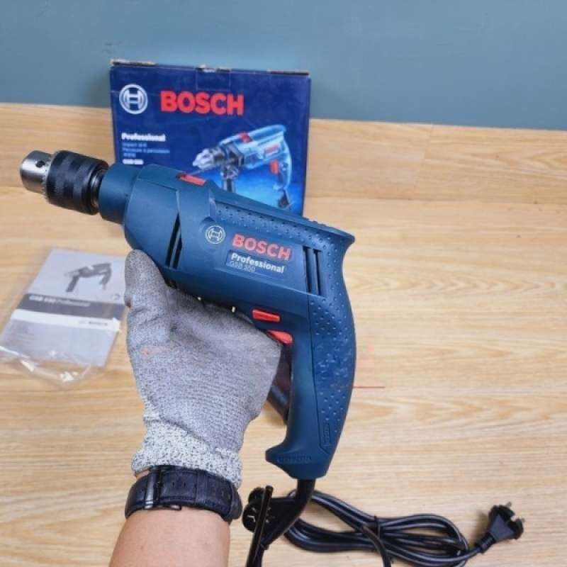 Promo Mesin Bor Tembok Bosch Gsb 550 / Impact Drill Bosch Gsb550 Diskon ...