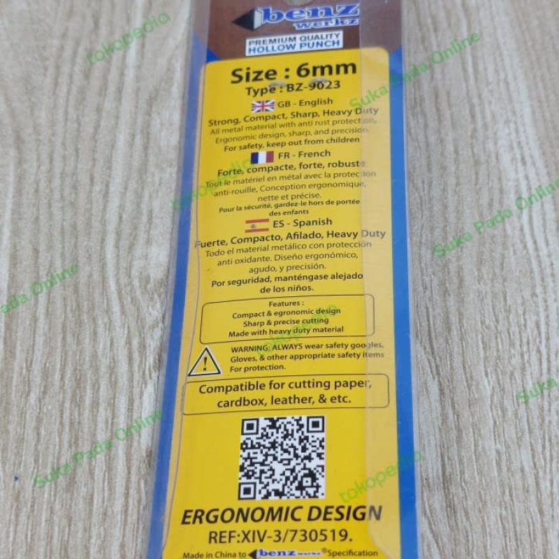 Jual Unik Mata Plong Ketok Hole Puncher Benz Berbagai Size Diskon Di ...