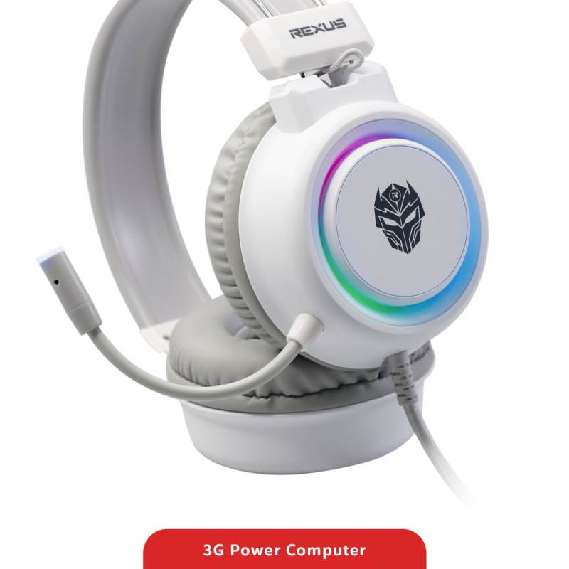Promo Rexus Vonix F30 Led Rgb Gaming Headset / Headphone - White Diskon ...