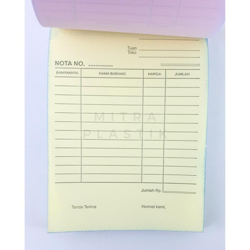 Jual Nota Kontan Paperline Rangkap 3 Kecil Bon Ppl Tiga Ply Di Seller ...
