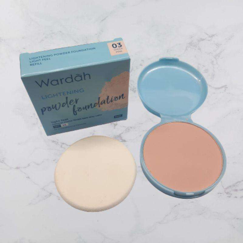 Jual Wardah Lightening Powder Foundation Refill Di Seller Toko Dewa ...