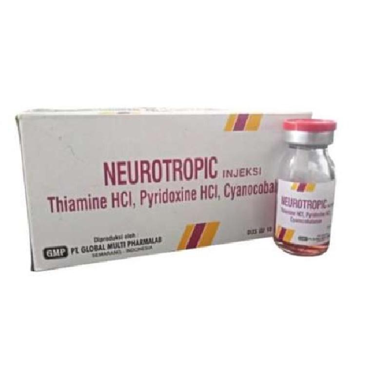 Jual NEUROTROPIC INJ 1 BOX / VITAMIN B COMPLEX NEUROTROPIK di Seller ...