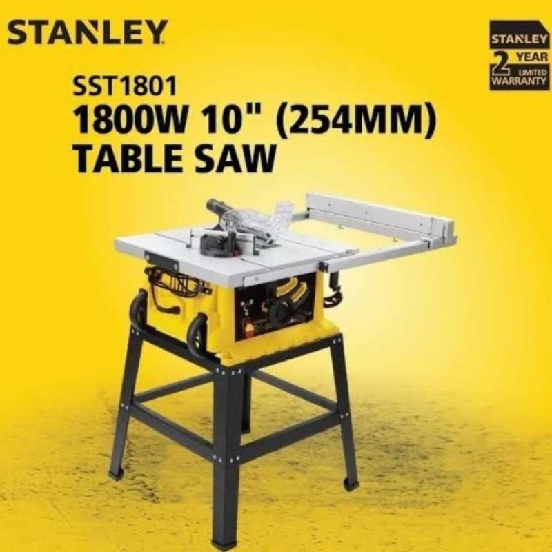 Jual TABLE SAW 10 STANLEY SST1810 MEJA BELAH 10 INCH KAYU SST 1801 B1 ...