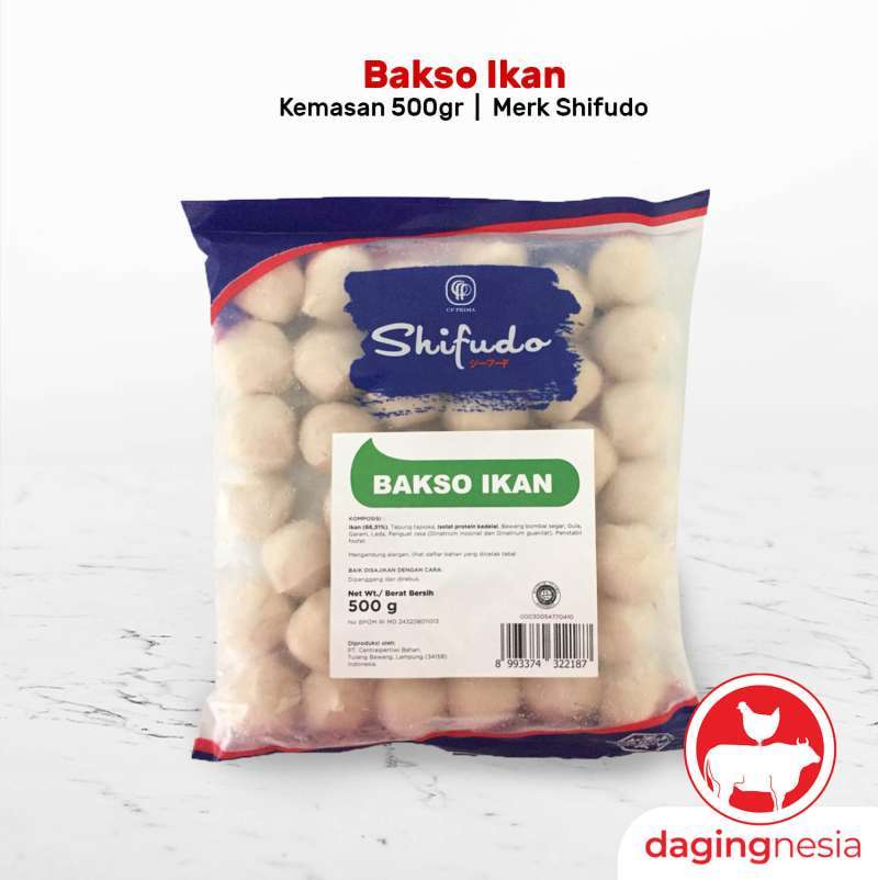 Jual Bakso Ikan Merk Shifudo Kemasan 500gr Di Seller Dagingnesia Bogor ...