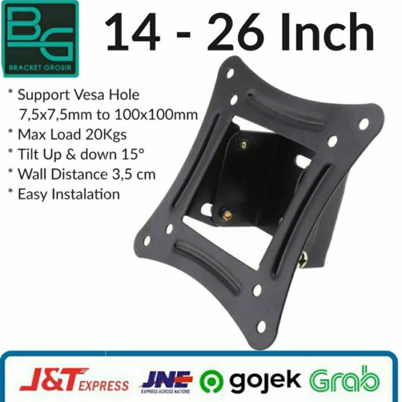 Jual bracket monitor/tv braket monitor/tv 24 22 20 19 17 14 inch di ...