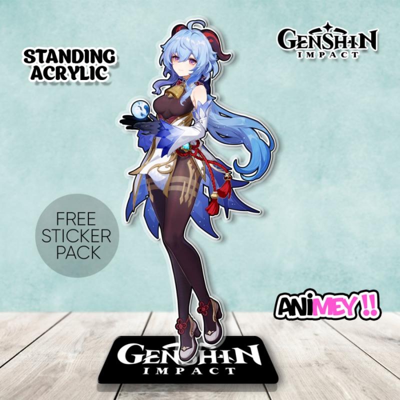 Jual Standing Acrylic Genshin Ganyu / Standee / Action Figure Di Seller ...