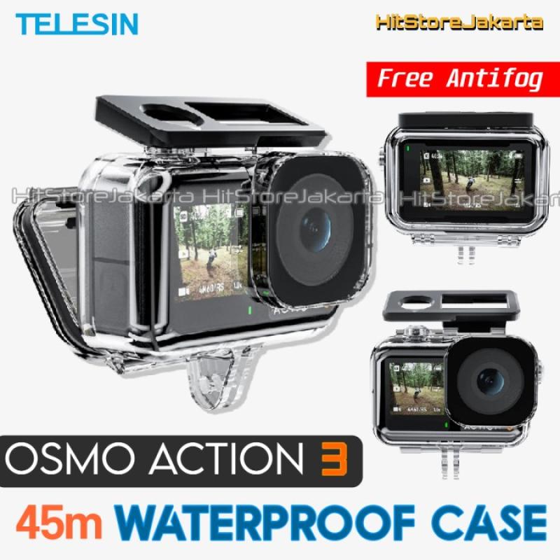 Promo Telesin Waterproof Case Dji Osmo Action 3 Underwater Diving ...