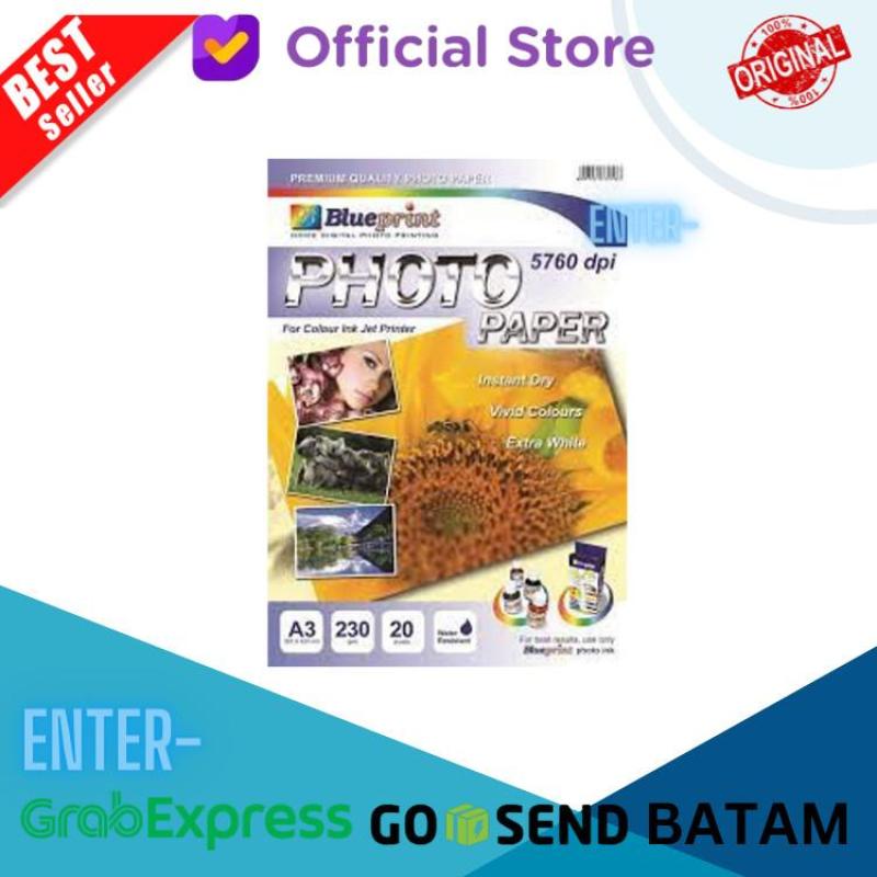 Jual Kertas Foto A3 Blueprint Glossy Photo Paper A3 230 Micron Matahari Di Seller Micro Computer ...
