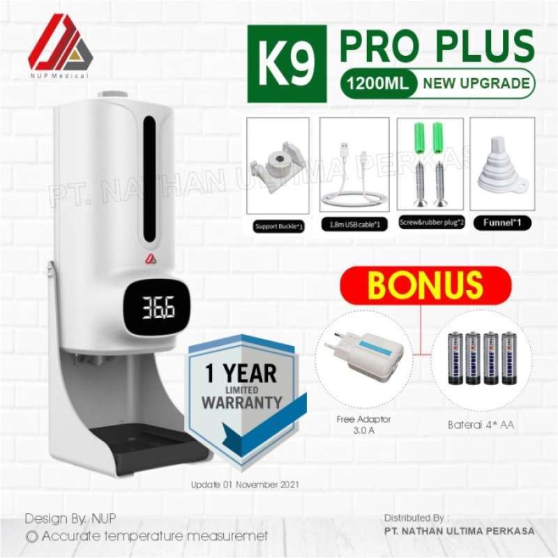 Jual K9 Pro Plus - Thermometer Infrared Non Contact K9 Pro Plus Di ...