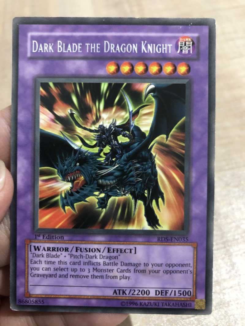 Promo kartu yugioh original dark blade the dragon knight Diskon 23% di ...