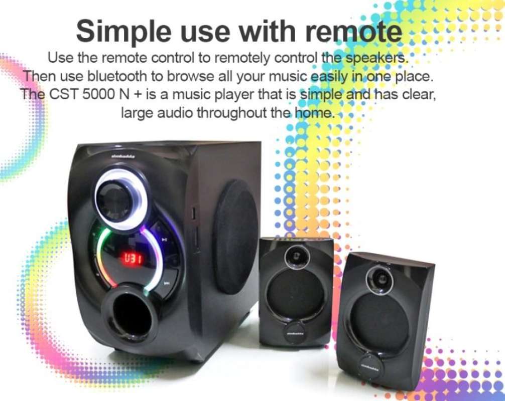 Jual Speaker Simbadda Cst 7000n Plus Bluetooth+remote Di Seller Yella ...