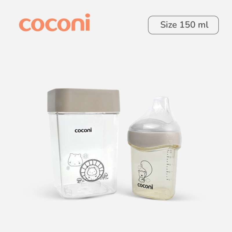 Jual Coconi Triangle Feeding Bottle Ppsu 150/240ml / Botol Susu Anak ...