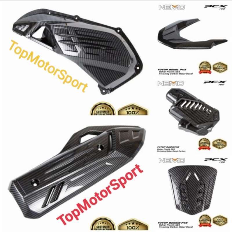 Jual Paket Variasi Motor Honda Pcx-160 Full Body Carbon Original Nemo ...