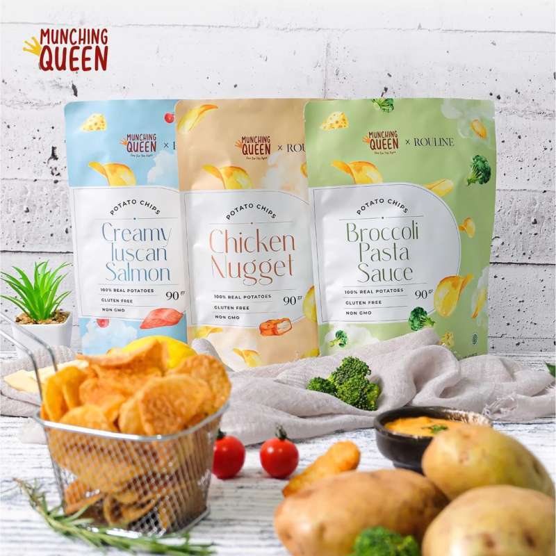 Jual Munching Queen Fish and Cheese (Original) Snack Camilan Kerupuk ...