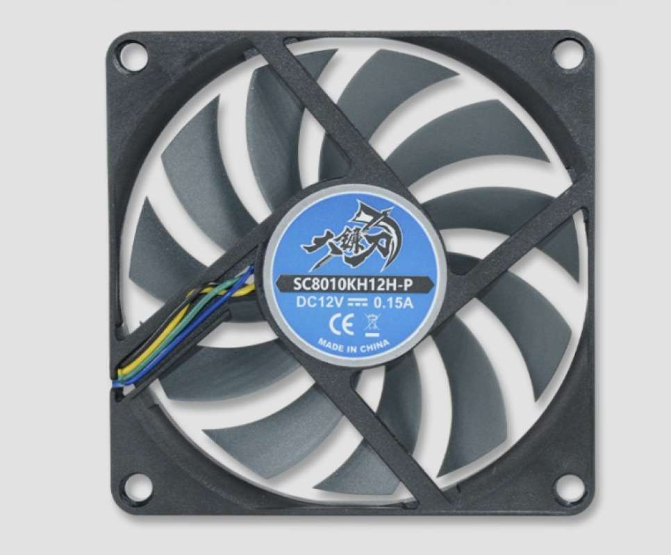 Jual Scythe Kaze Hachi 80 Mm 8 Cm Fan Slim Pwm 3000 Rpm Case Cpu Non ...