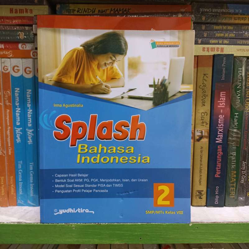 Jual Buku Splash Bahasa Indonesia Smp Kelas Viii.8 Kurikulum Merdeka Yudhistira Di Seller Mangun ...