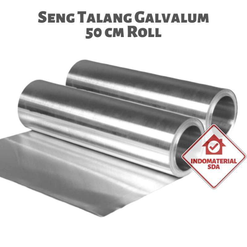 Jual Seng Talang Galvalum Lebar 50 Cm Roll Panjang 50 Meter Di Seller ...
