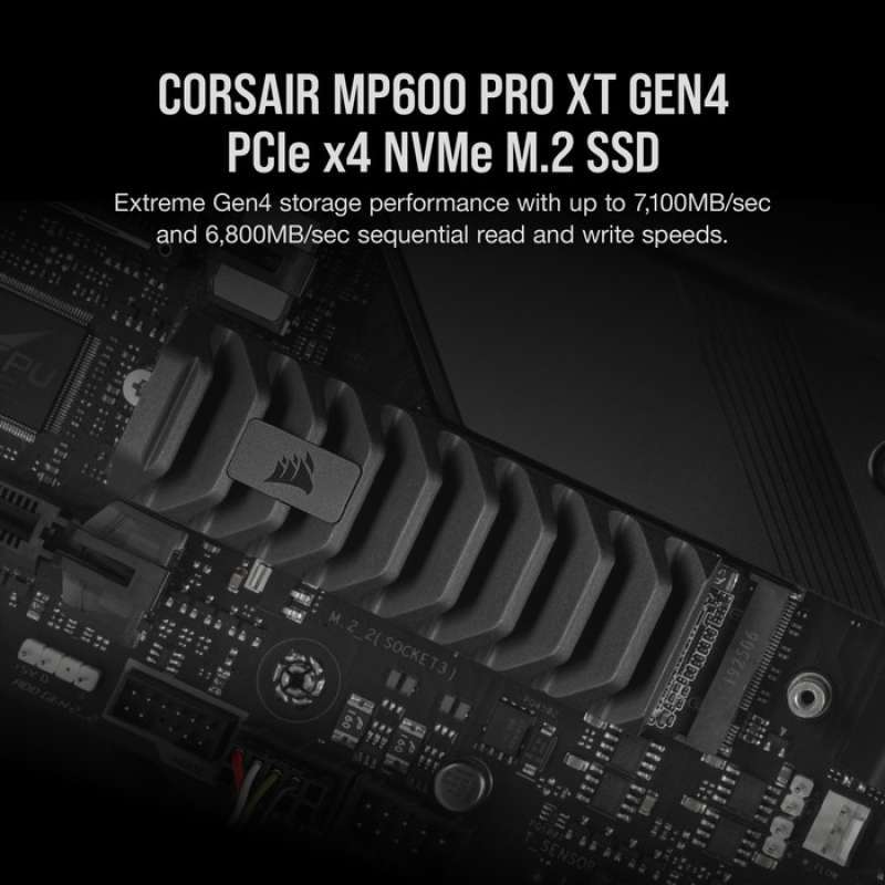 Promo Corsair MP600 PRO XT 1TB M.2 NVMe PCIe Gen. 4 x4 SSD Diskon 23% ...