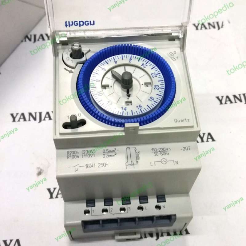 Promo timer analog/time switch/timer theben SUL181d timer 24jam/24h ...