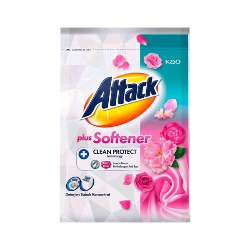 Jual Whs - Attack Plus Softener Clean Protect Deterjen Bubuk 800gr Di Seller All In One Solution ...