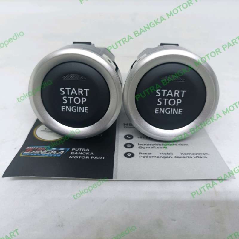 Jual Tombol Switch Start Stop Engine All New Pajero Sport Facelift ...