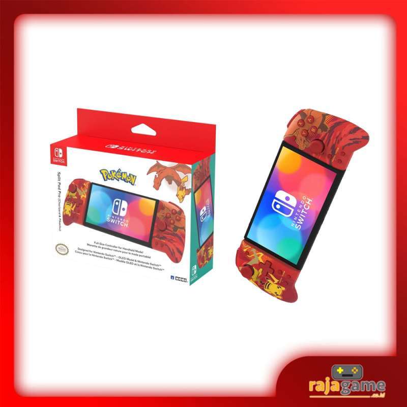 Promo HORI ORI Nintendo Switch Split Pad Pro Controller Pikachu ...