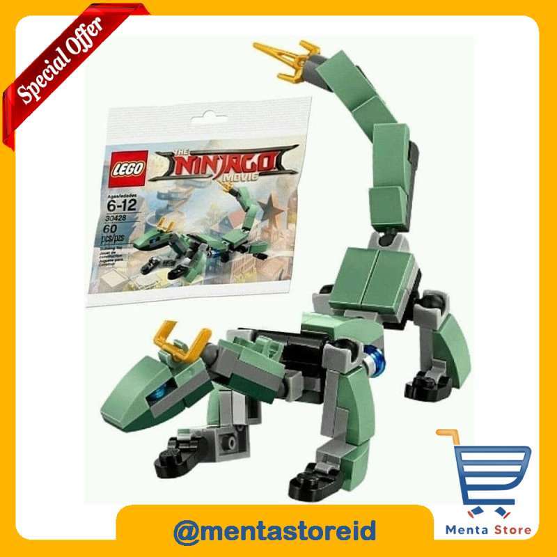 Promo Lego 30428 The Ninjago Movie Green Ninja Mech Dragon Diskon 11% ...
