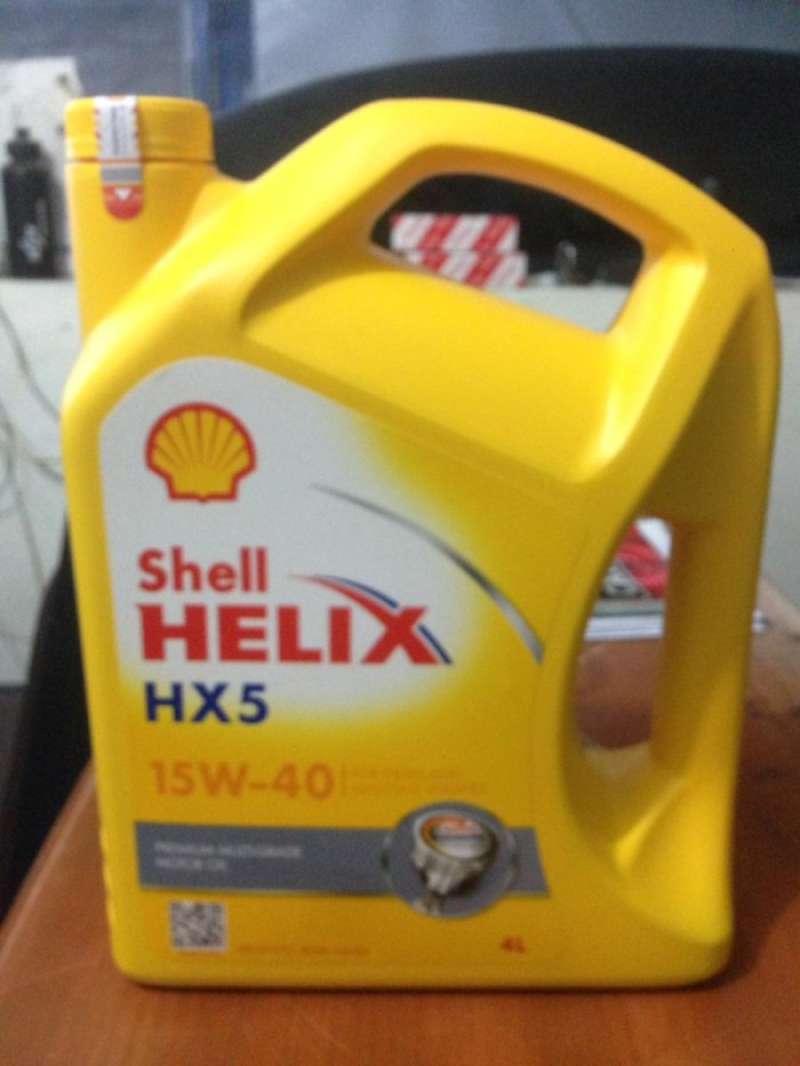 Promo Shell Helix Hx5 15W-40 4L Diskon 22% di Seller Mastaera Shop ...