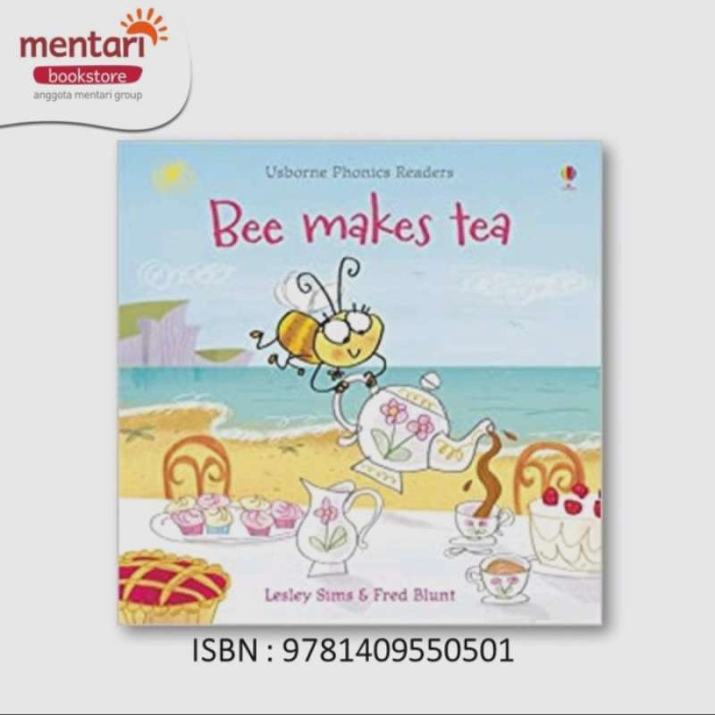 Promo Usborne Phonics Read - Bee Makes Tea I Buku Phonics Cerita Anak ...