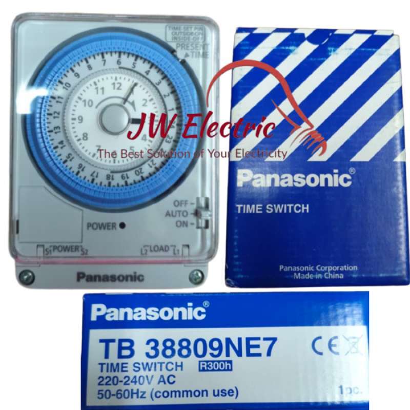 Promo Timer Time Switch Panasonic TB38809NE7 Original - Multycolour ...