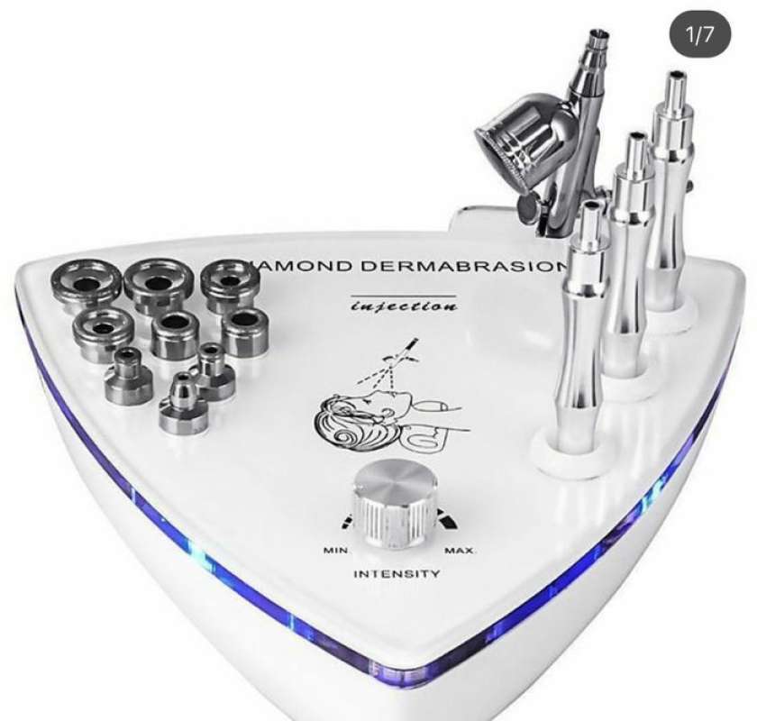 Promo alat facial 2 in 1 micro dermabrasi peeling spray oxy brush ...