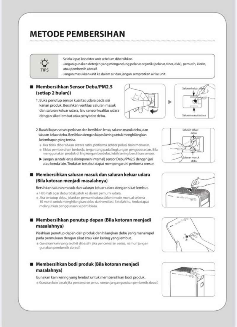 Jual Air Purifier Daikin - Mc30vvm-h - Hepa Filter - Luas Ruangan 21.5 ...