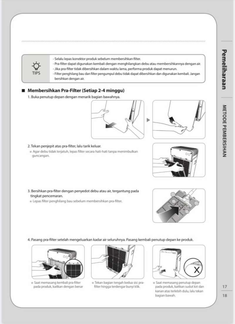 Jual Air Purifier Daikin - Mc30vvm-h - Hepa Filter - Luas Ruangan 21.5 ...