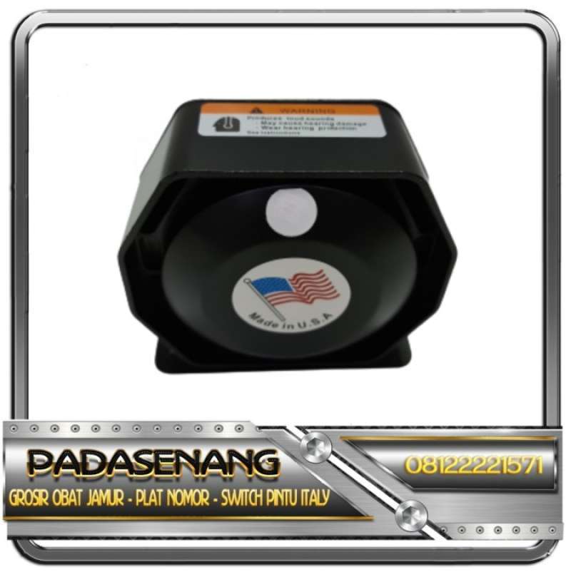 Promo Toa Speaker Sirine Patwal/Toa Sirine/Toa Federal Slim/Toa Patwal ...