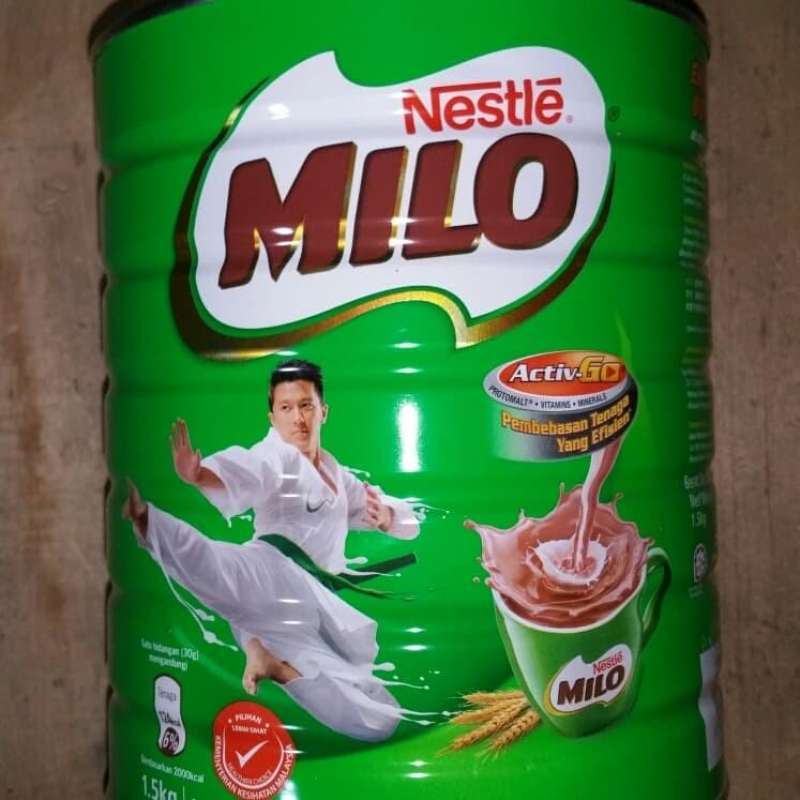 Jual Milo Kaleng 1.5 Kg Malaysia Refill Milo Activgo 1500 Gram Di ...