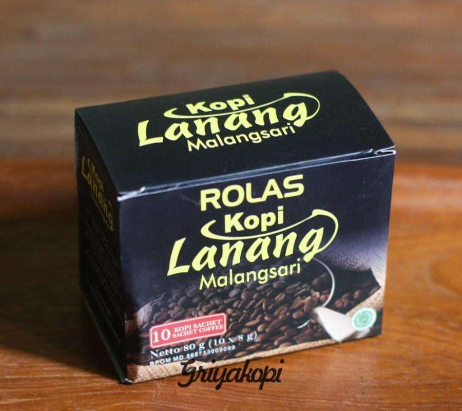 Jual ROLAS KOPI LANANG 10 x 8 GRAM MALANGSARI PTPN di Seller ...