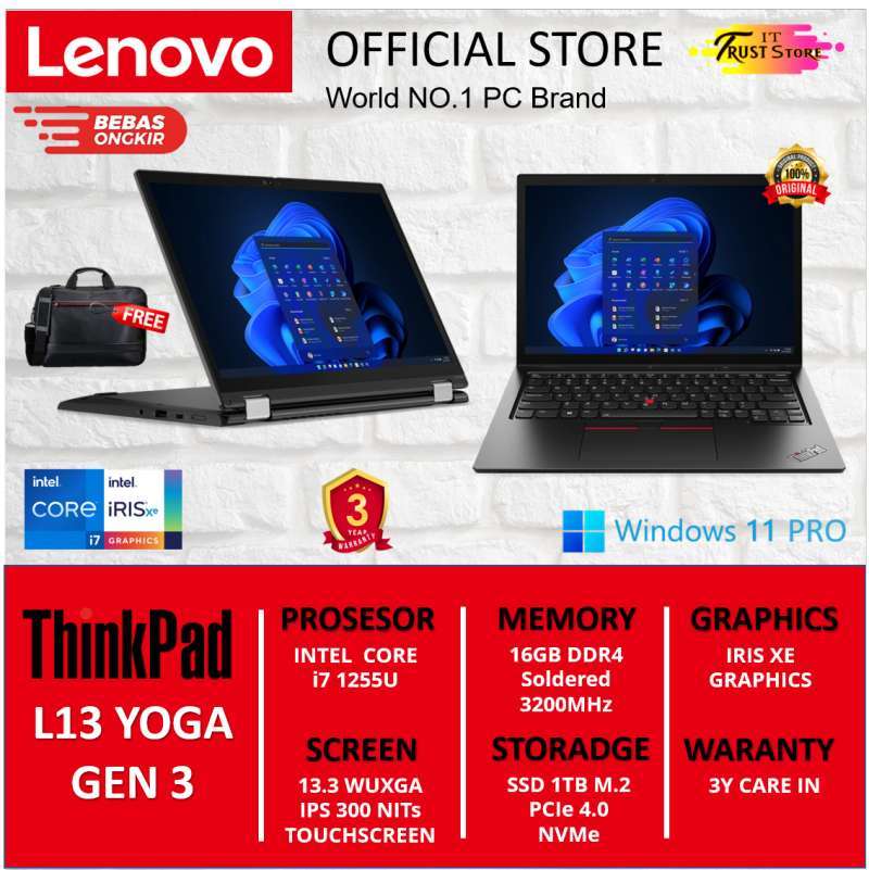 Jual Lenovo L13 Gen 3 Original Murah - Harga Diskon Februari 2024 | Blibli
