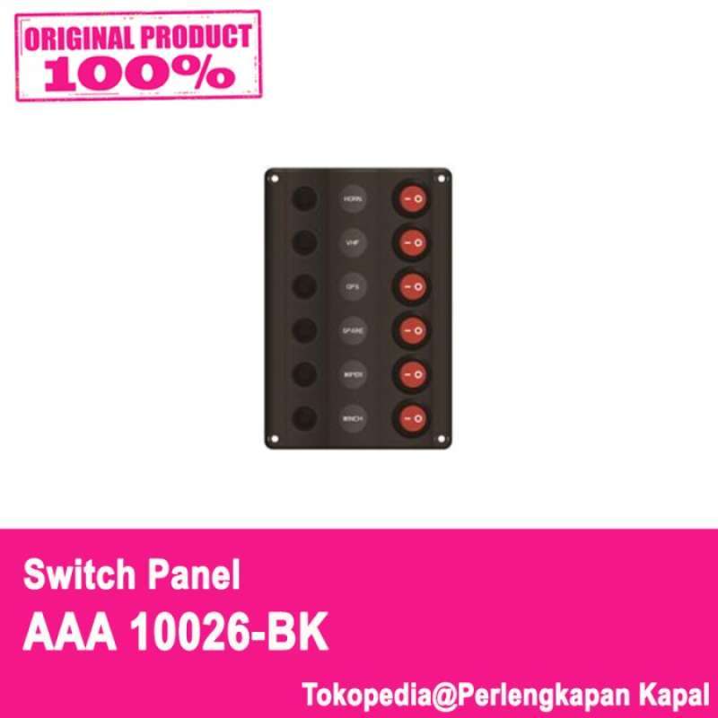 Promo Switch Panel 10026-BK / Panel distribusi kapal/ Panel dashboard ...