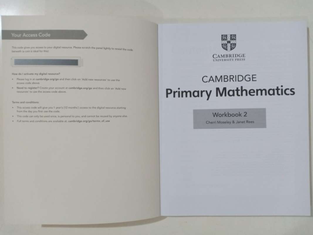 Jual New Cambridge Primary Mathematics Workbook 2 2nd ed w Digital ...