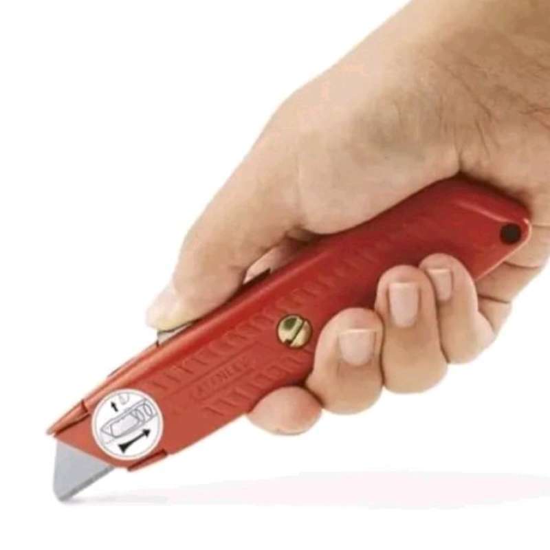 Jual Cutter Utility Stanley 10-189c Interlock Safety Utility Knife ...