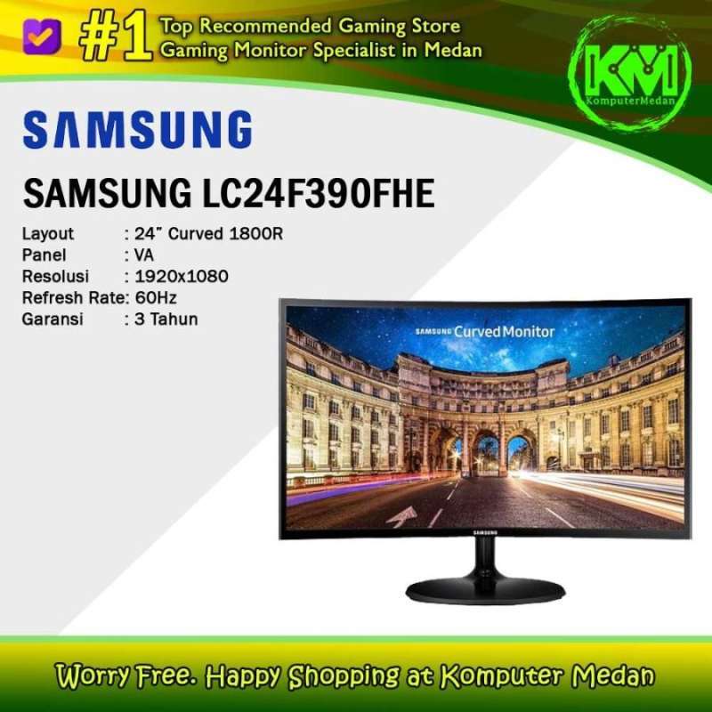 Jual Led Monitor Samsung C24f390fhe 24 Curved Di Seller Komputermedan ...