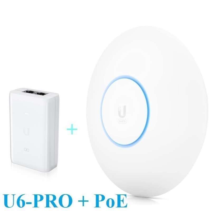 Promo Ubiquiti U6-PRO Sudah termasuk POE UniFi 6 PRO Access Point WiFi 6 Pro Diskon 23% di ...