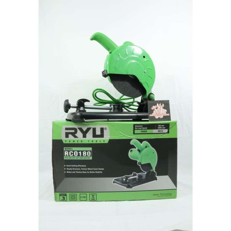 Promo MESIN POTONG RYU RCO180 CUT OFF SAW BESI 7INCH BY POWER TOOLS ...