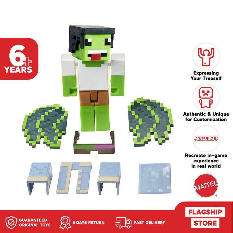 Jual Minecraft Creator Series Party Shades Figure - Mainan Action ...
