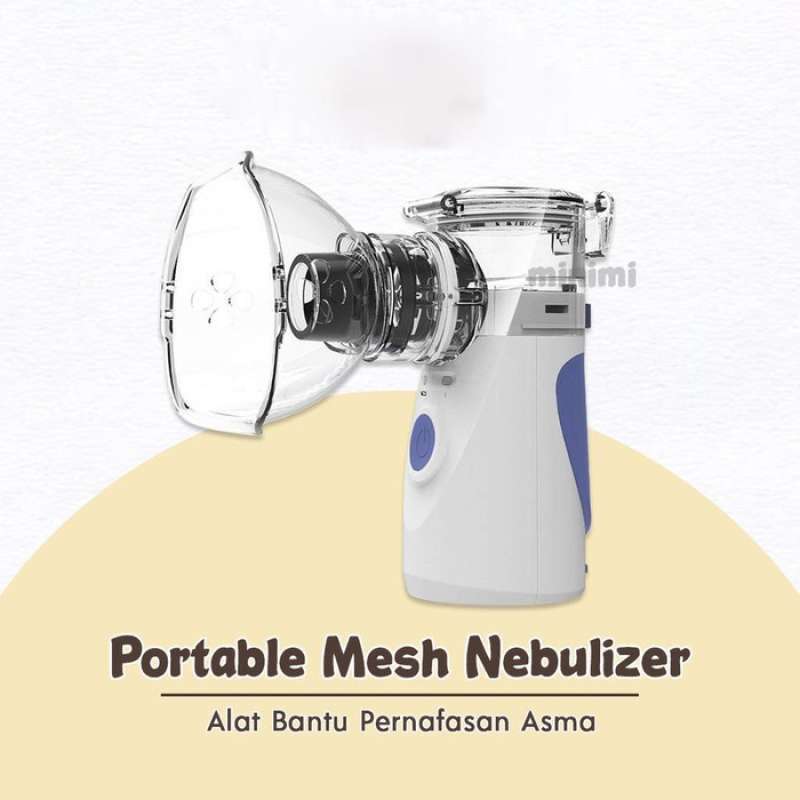Promo Alat Uap Bantu Pernafasan Portable Nebulizer Diskon 23% di Seller ...