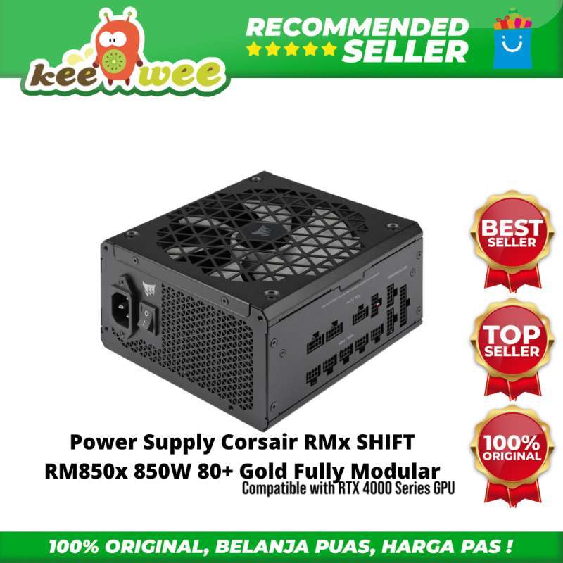Jual Power Supply Corsair RMx SHIFT RM850x 850W 80+ Gold Fully Modular ...