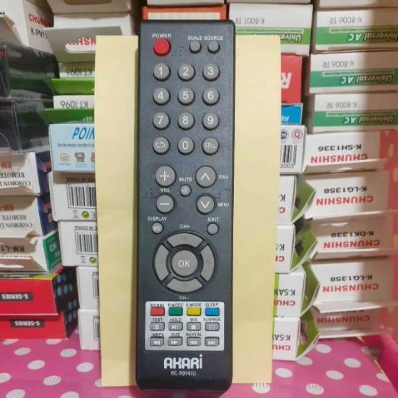 Jual Remote Tv Akari Original Led Lcd Tabung Rc-9914id Di Seller ...